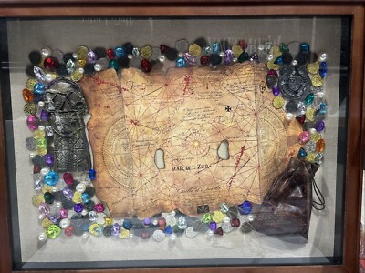 The Goonies Movie Prop Map, Key, De Blume, Jewels One Of A Kind RARE | eBay