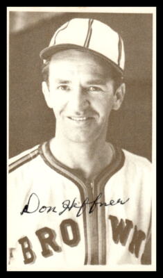 Don Heffner 1974-75 TCMA St. Louis Browns #NNO Signed Auto Baseball ...