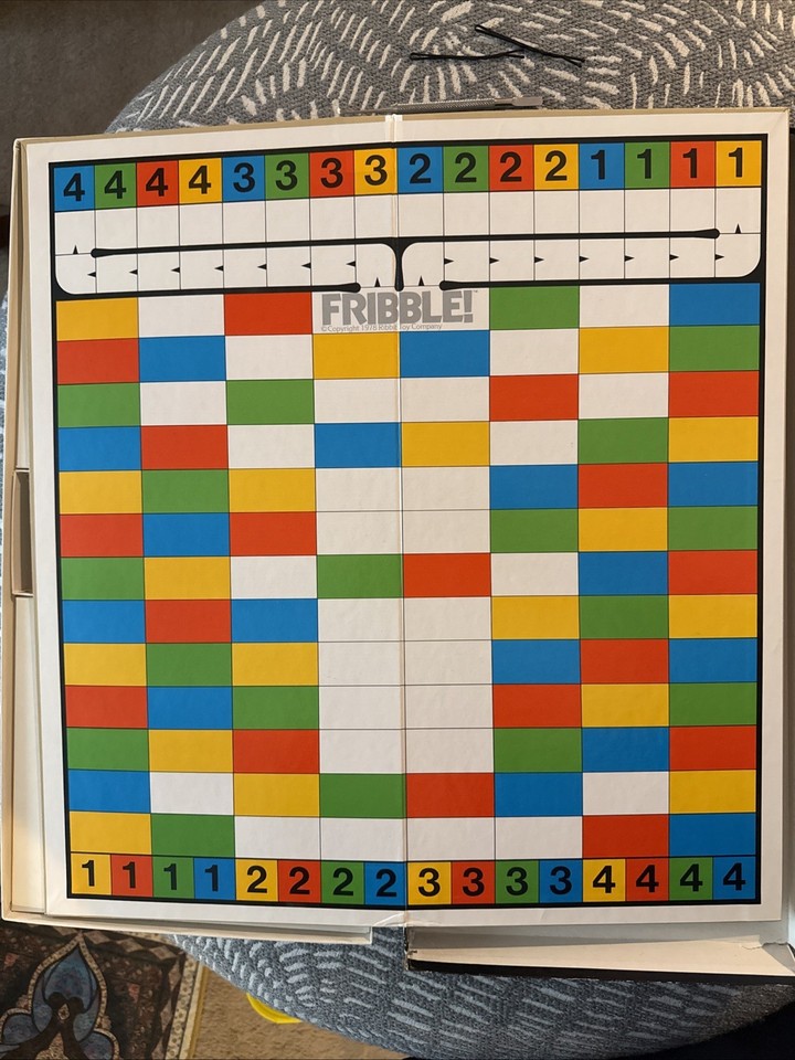 Fribble Board Game Vintage 1978 Edition Ribbit Game | eBay