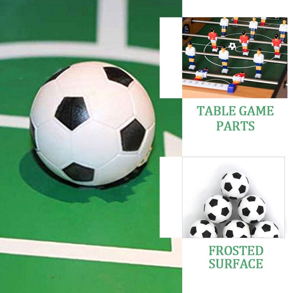10pcs Mini Table Football Balls Foosball Replacement Balls Tabletop ...