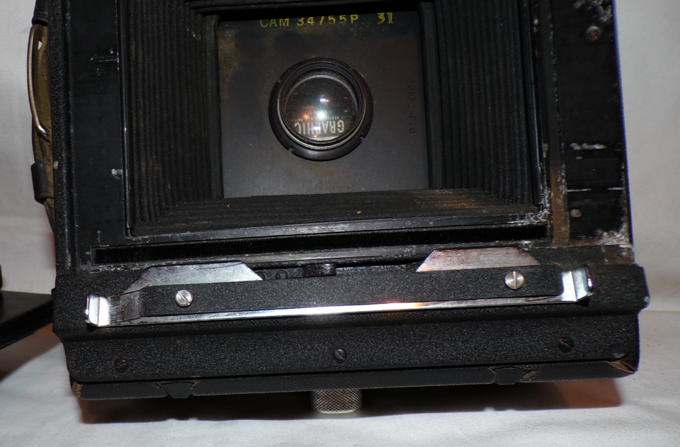 GRAFLEX Crown Graphic “Special” 4x5 Press Camera w/ XENAR 135mm f/4.7 ...