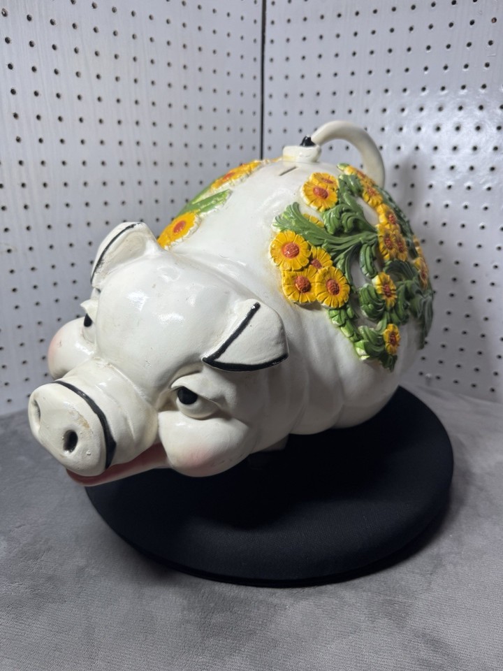 Vintage Giant Piggy Bank Universal Statuary 1976 Pig 19" Long | eBay