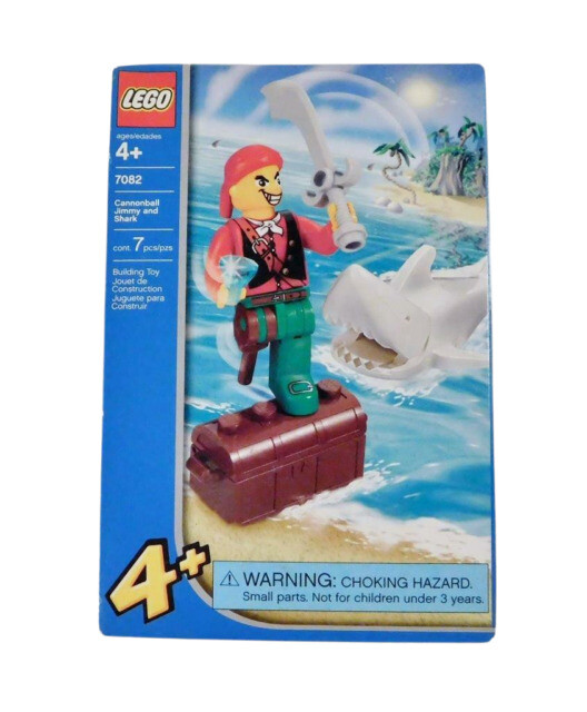 LEGO 4 Juniors: Cannonball Jimmy and Shark (7082) for sale online | eBay