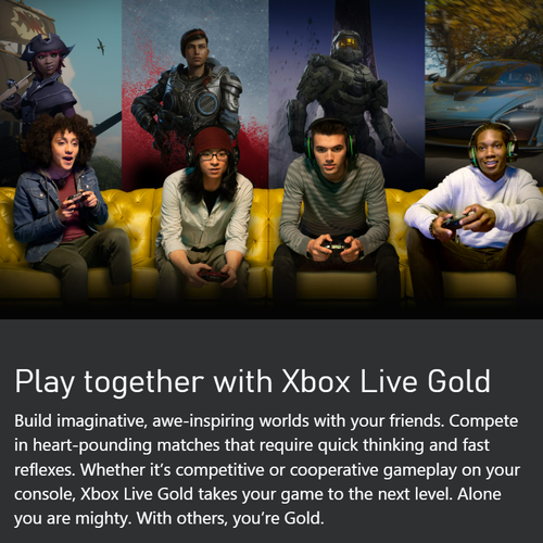 Microsoft Xbox Live 3 Month Gold Membership Card - Digital Code for ...
