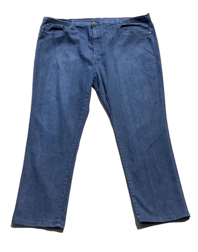 Diane Gilman Jeans Jeggings Women’s Size 2X Blue DG2 Denim Stretch EX ...