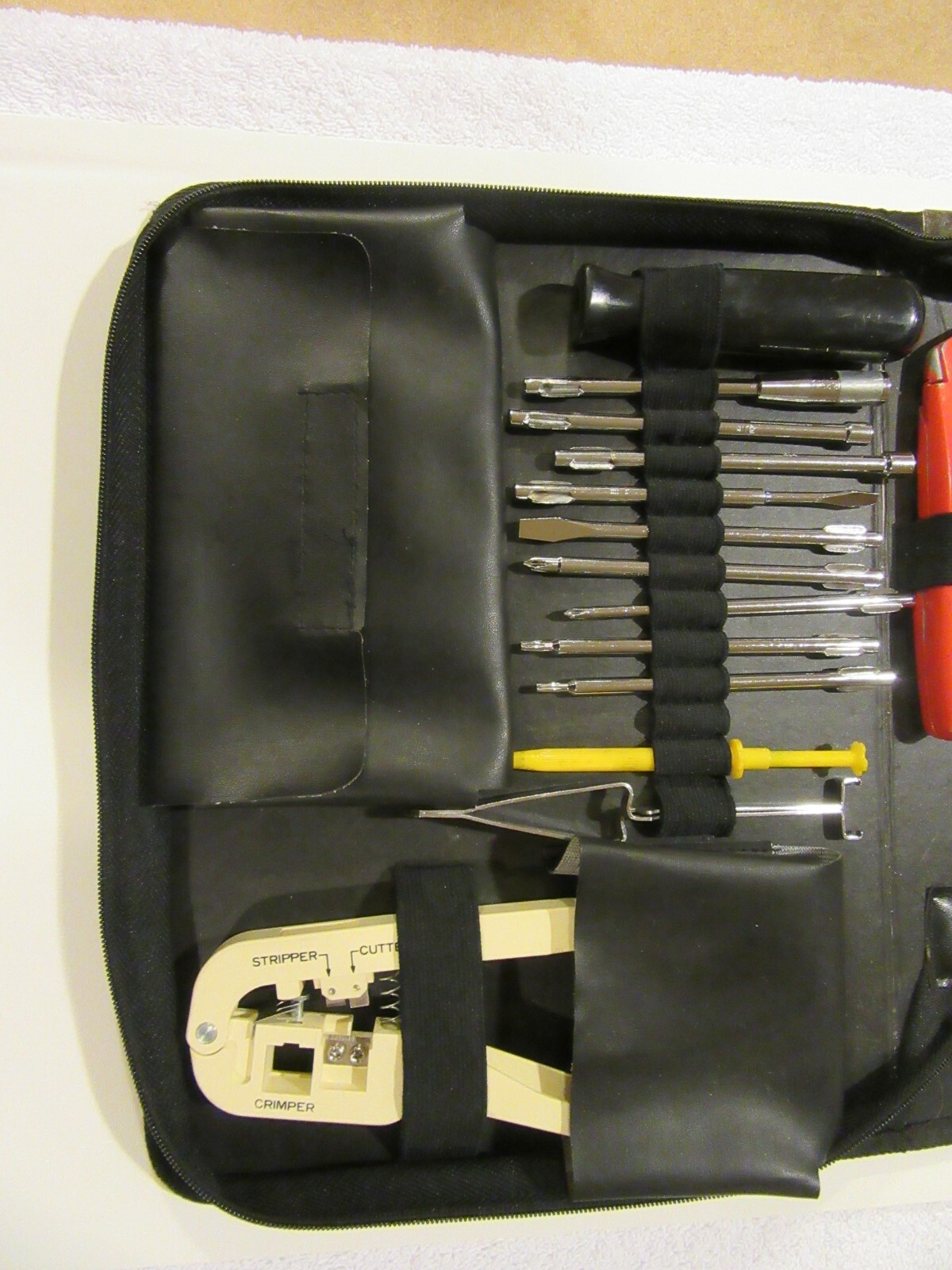 Professional PC Computer Electrician Handyman Repair Tool Kit 23 Pieces ...