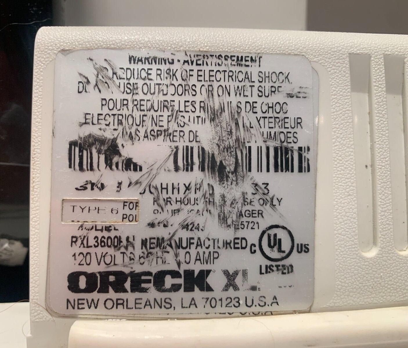 Oreck XL 2 XL3600HH Upright Vacuum Cleaner 40th Anniversary Edition | eBay