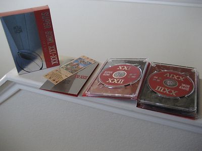 NFL Films Super Bowl Collection: Super Bowl XXI-XXX (DVD, 2004, 5-Disc ...