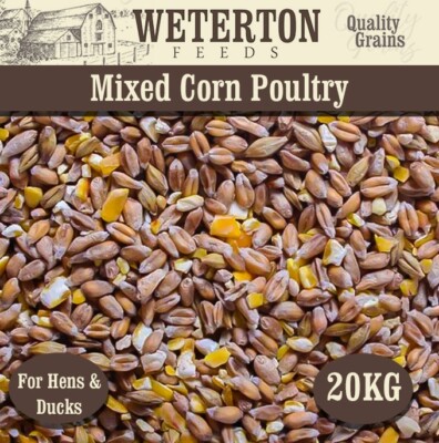 20kg Mixed Poultry Corn – GM-Free Premium Feed for Ducks, and Hens ...