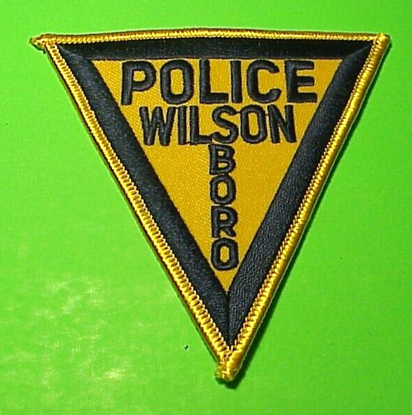 WILSON BORO PENNSYLVANIA PA 3 3/4" POLICE PATCH FREE SHIPPING!!! | eBay