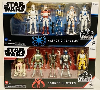 Hasbro Star Wars -Celebrate The Saga -Galactic Republic & Bounty ...