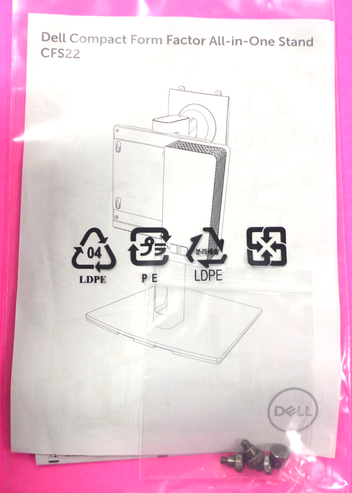 NEW Dell Compact Form Factor AIO Desktop Stand CFS22 94YYF | eBay