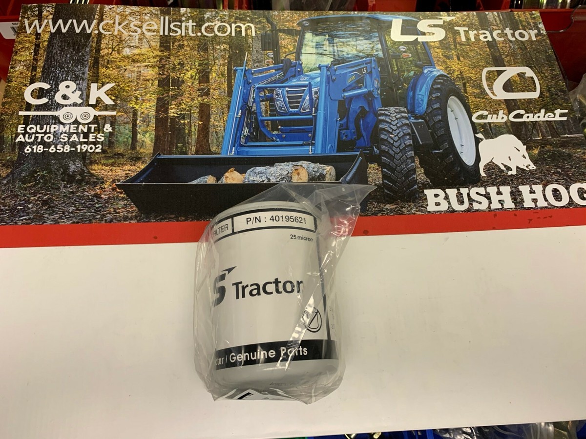 Tractor Filter Set Complete Filter Kit For LS Tractor MT125 - Oil, Fuel ...