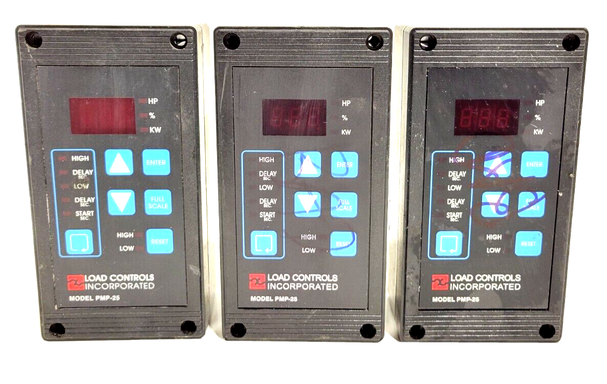 LOT OF 3 - LOAD CONTROLS UNITS MODEL: PMP-25 AS IS UNTESTED ...