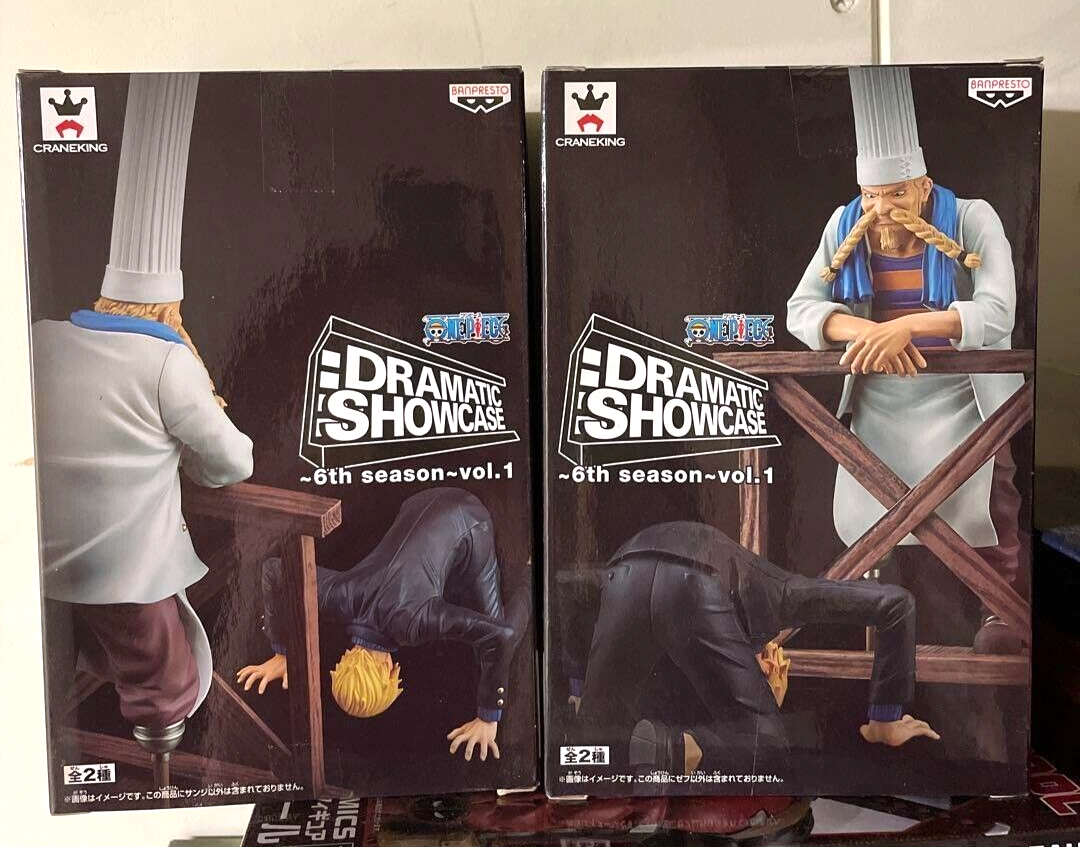 ONE PIECE Sanji Zeff Dramatic showcase Figure set of 2 Japan | eBay