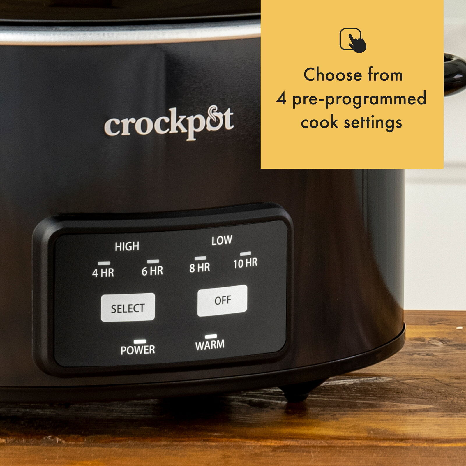 Crock-Pot SCCPVP450H-B 4.5-Quart Programmable Slow Cooker - Black for ...