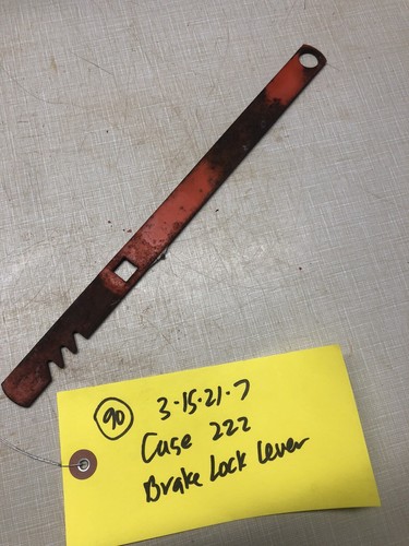 CASE 222 Tractor Brake Lock Lever | eBay