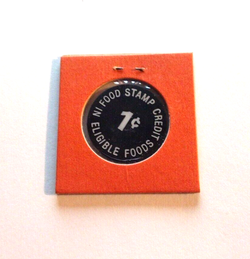 1 Cent - Black Token - Food Stamp Credit - Ben & Frieda's Linnwood ...