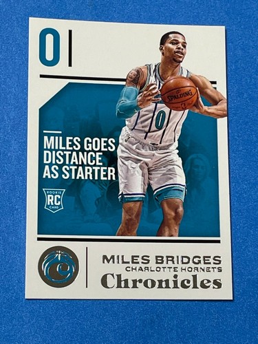 2018-19 Miles Bridges Panini Chronicles Rookie Card #75 RC | eBay