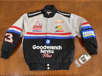 Dale Earnhardt Sr. Jacket #3 NASCAR GM Goodwrench Racing CHASE Youth ...