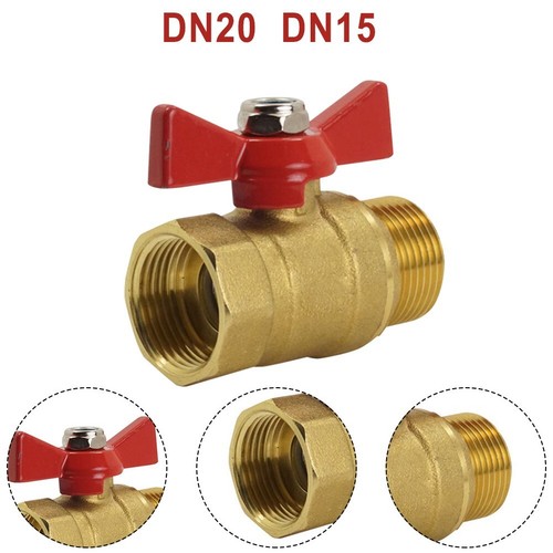 Efficient Shutoff Valve 34Inch Ball Valve with Wing Handle Easy to Use ...