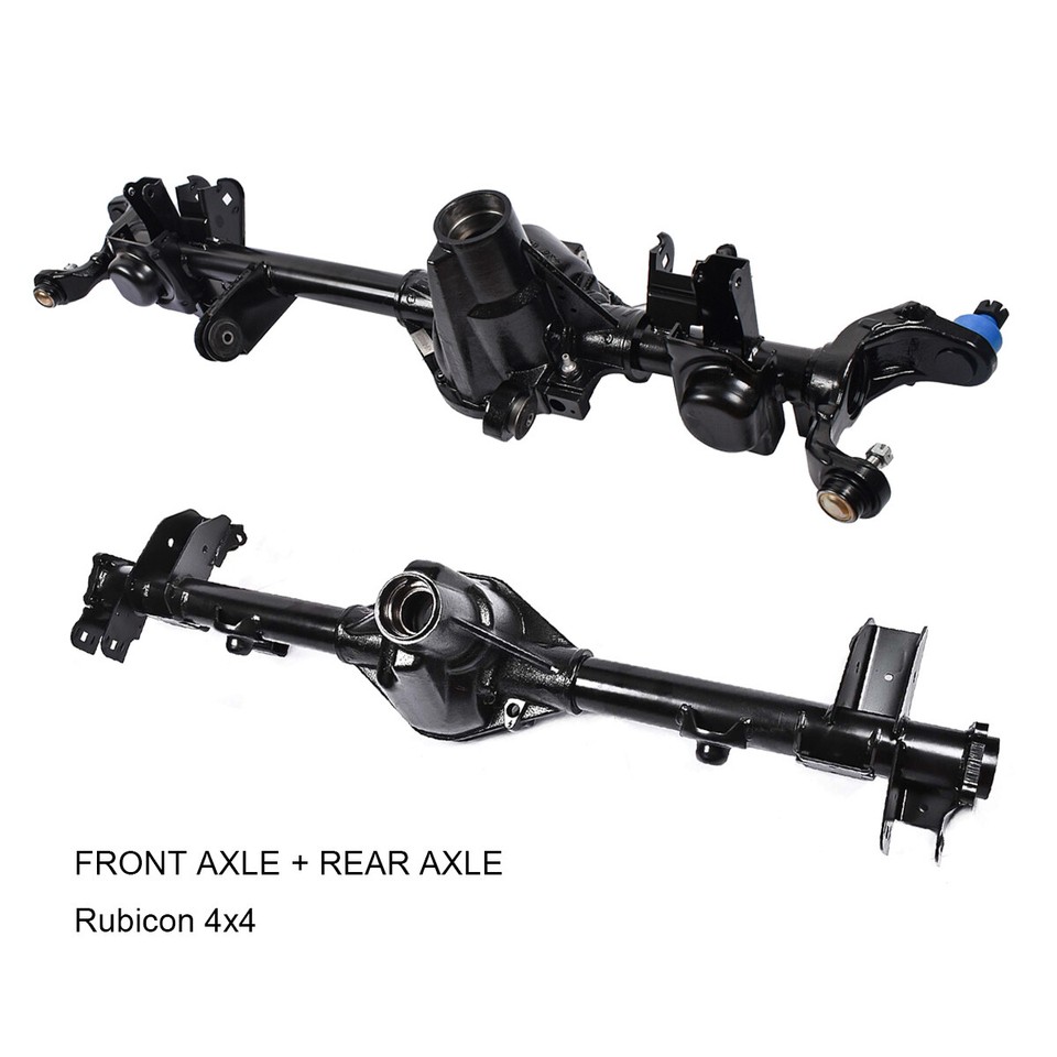 Front & Rear DANA 44 Axle Housing Assembly For Jeep Wrangler Rubicon ...