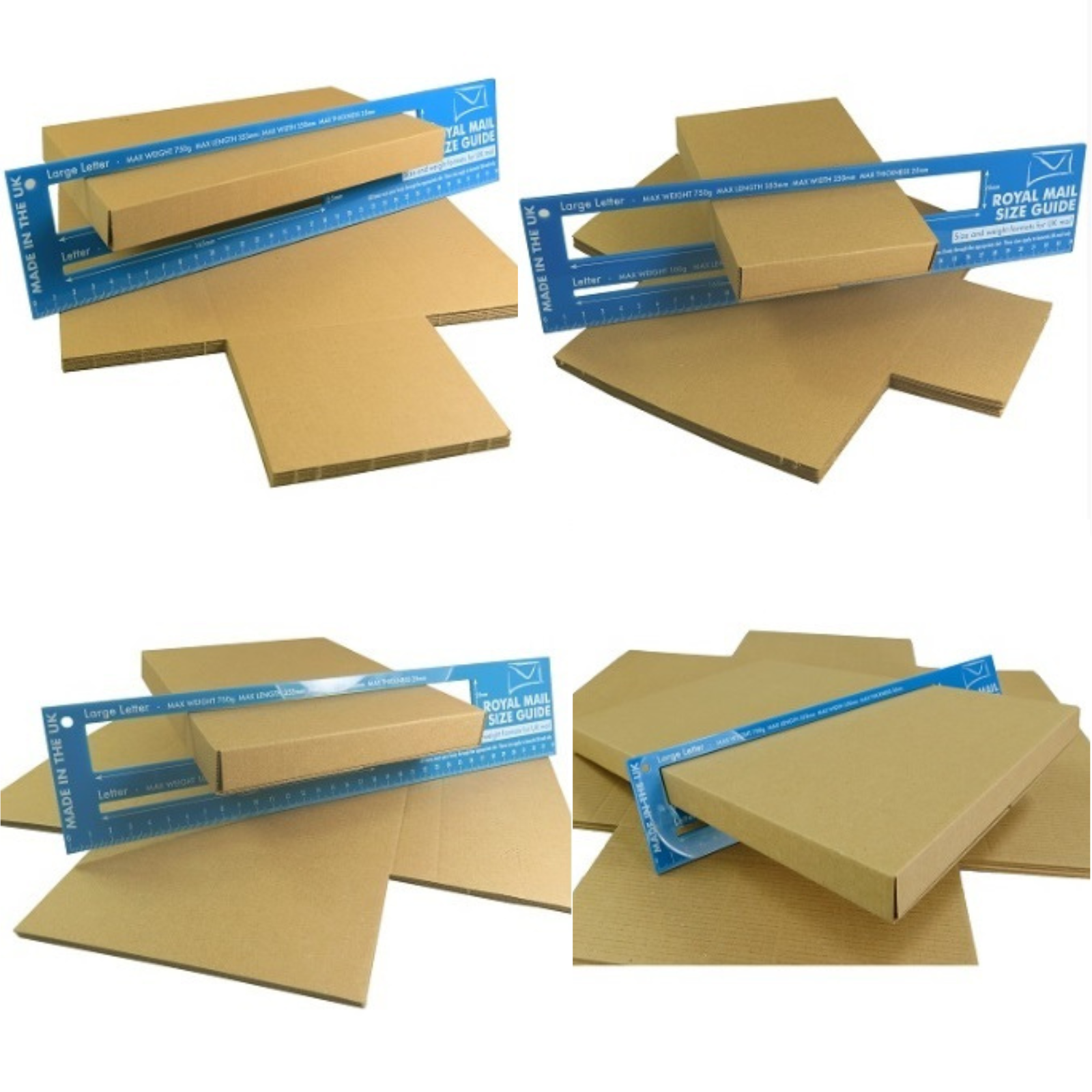 Royal Mail PIP Large Letter Cardboard Postal Boxes C4 C5 C6 DL Size ...