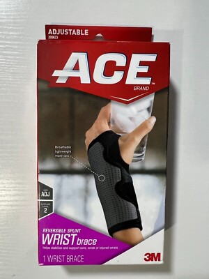 ACE Reversible Splint Wrist Brace, Provides moderate-stabilizing ...