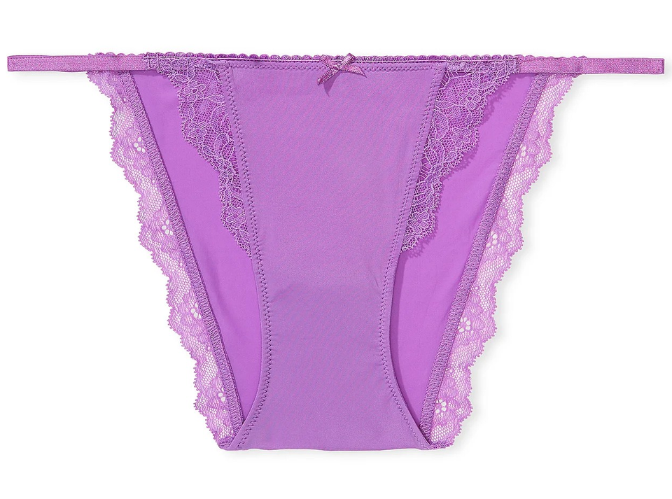 Victoria's Secret Dream Angels Lace Trim Smooth String Bikini Panty NWT | eBay