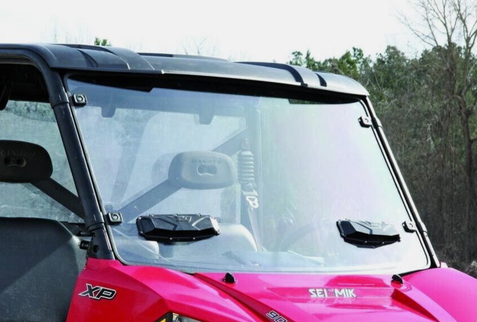 2PIC UTV WINDSHIELD VENTS SELF INSTALL KIT For Polaris RZR Pro XP 2020 ...