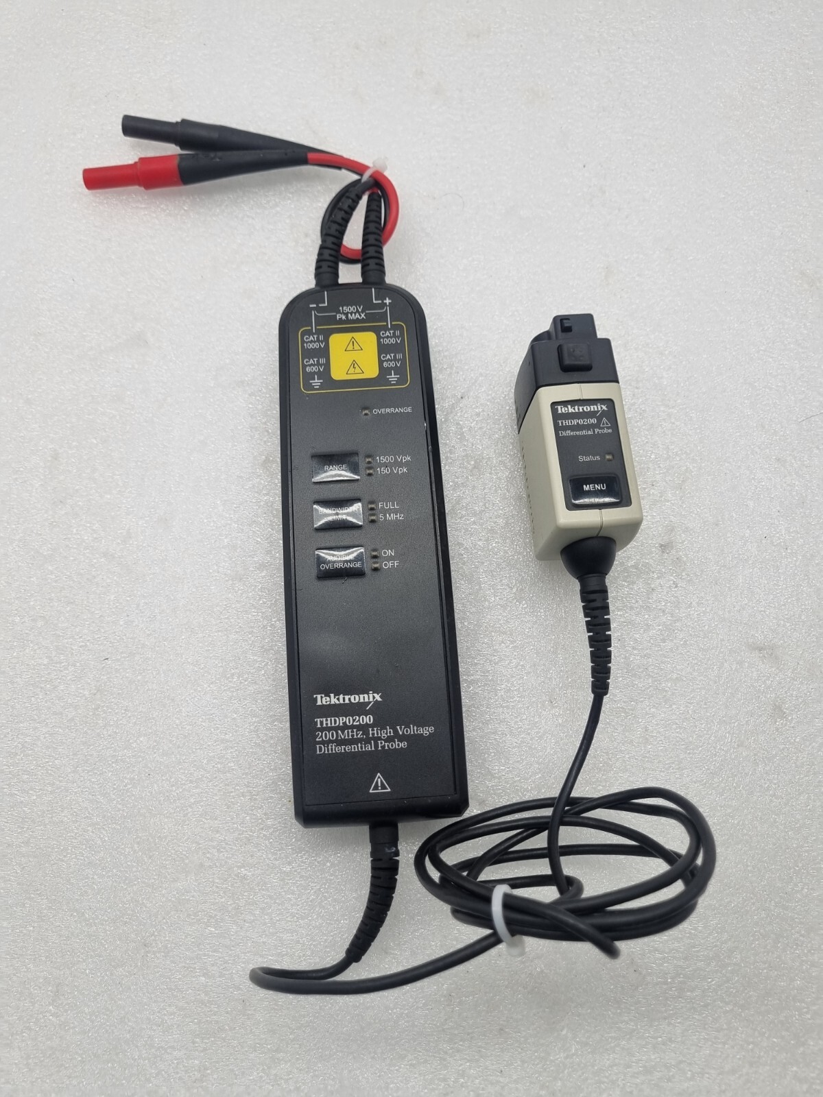 TEKTRONIX THDP0200 200 MHZ, HIGH VOLTAGE DIFFERENTIAL PROBE FREE FAST ...