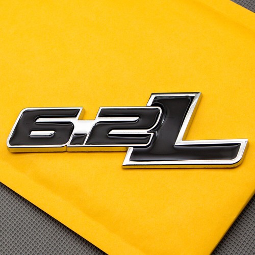 Chrome Black Metal Rear Trunk 6.2L Engine Emblem 150 V8 Sports Fender ...