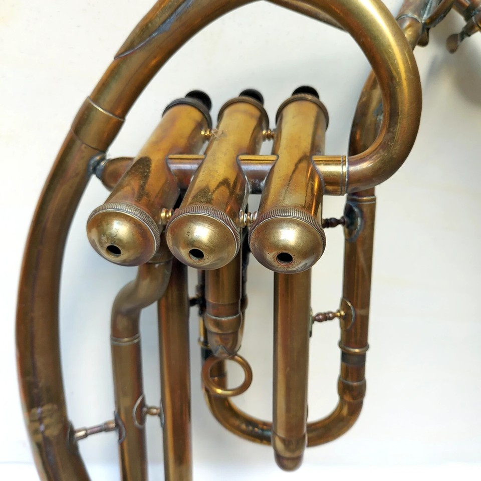 Antique GAUTROT BREVETE Helicon - Rare, French Wind Instrument from ...