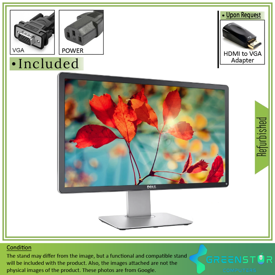 Dell P2314H 23" Widescreen 1920x1080 FHD LED Backlight LCD IPS Monitor ...