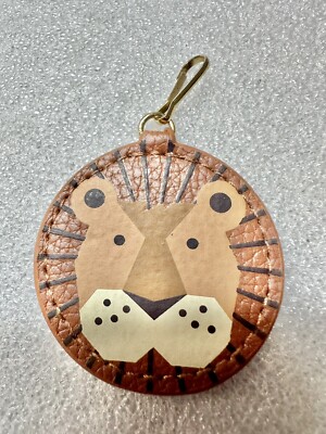 Estee Lauder Lion Animal Faux Leather Zipper Pull | eBay
