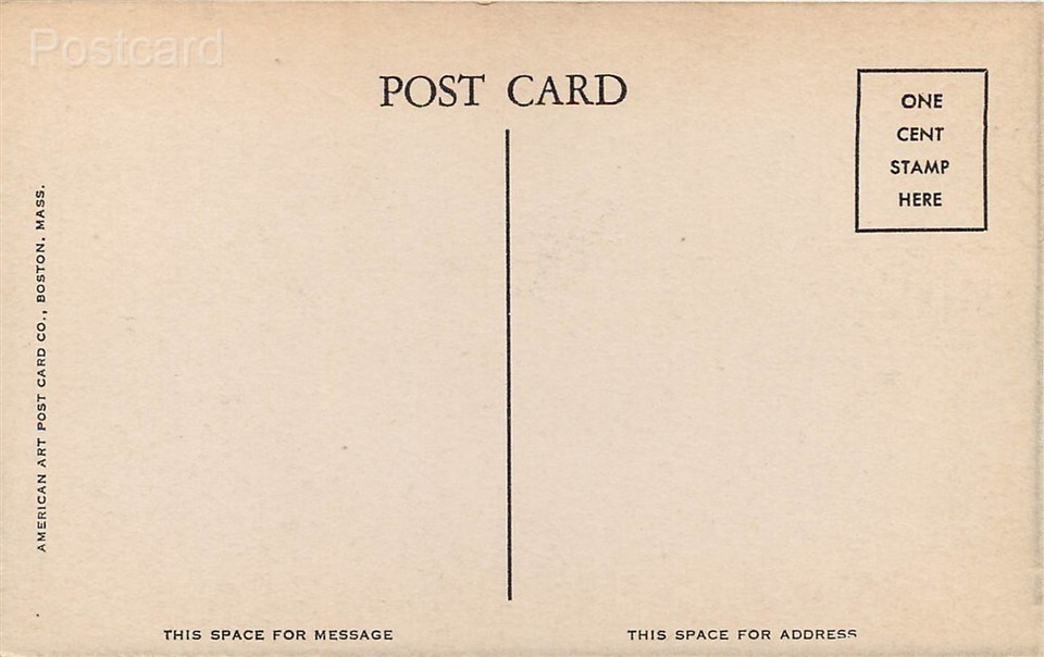 VT, Springfield, Vermont, Post Office, American Art No. 2068 | eBay