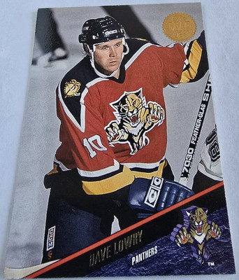 Dave Lowry, 1993-94 Leaf, Florida Panthers, Left Wing, Card # 238 | eBay