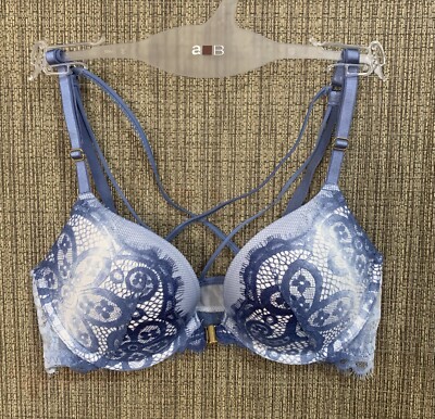 Victoria’s Secret Very Sexy 32C, Blue Lace Push-Up.Adds 1 Cup Size! | eBay