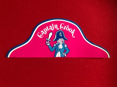 1974, McDonald's, "Un-Used" Captain Crook Cardboard Hat (Scarce ...