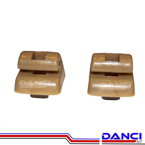For Mercedes Sun Visor Clips Brown W123 W124 W126 W140 W201 SET OF 2 ...