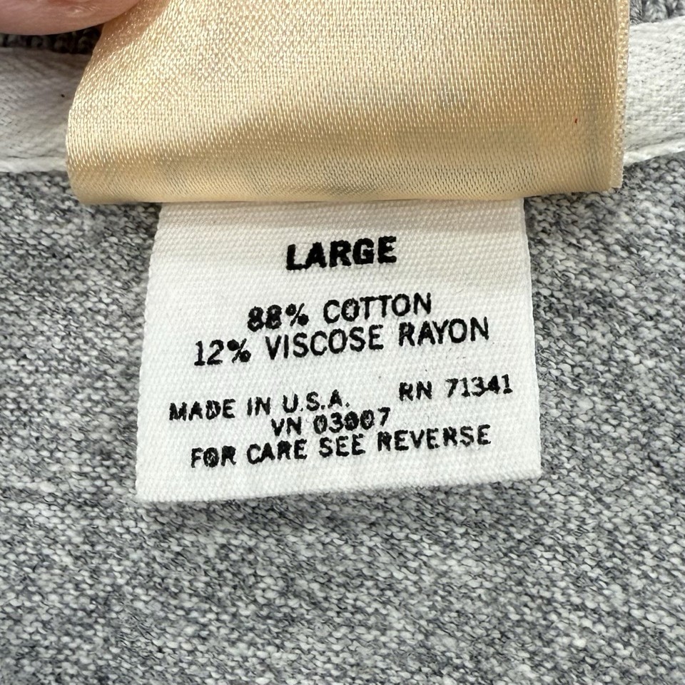 Champion x LL Bean Polo Men’s L Gray Vintage Made In USA Short Sleeve ...