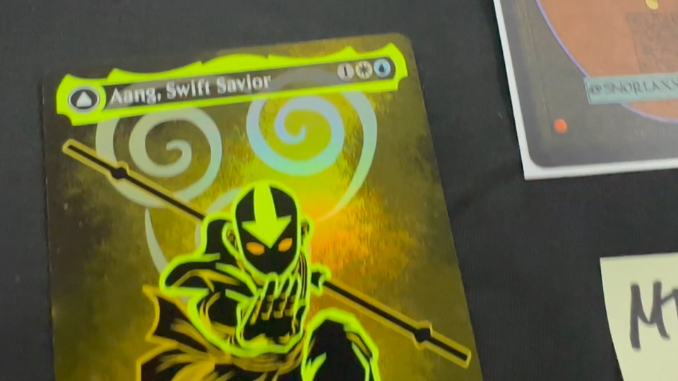 Aang, Swift Savior (Borderless) (Neon Ink Foil) Avatar: The Last ...