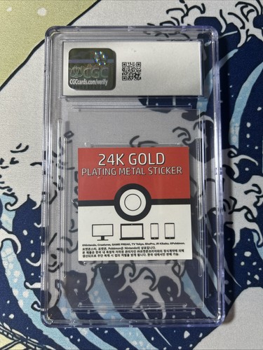 Vaporeon Korean 24k Sticker CGC 9 | eBay