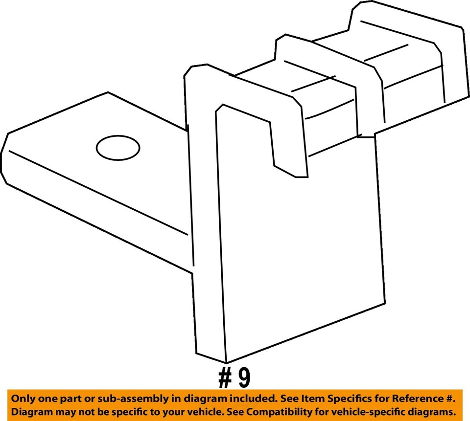 GM OEM 2019 CT6 Electrical Ignition System-Mount Bracket Bracket ...
