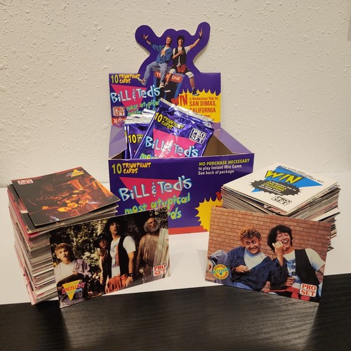 Bill & Teds Excellent Adventure Pro Set Trading Cards 80s | eBay