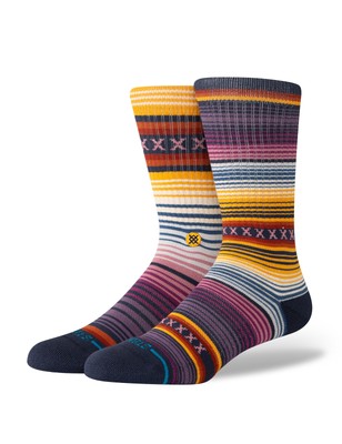 Stance Curren Crew Socks Grape | eBay
