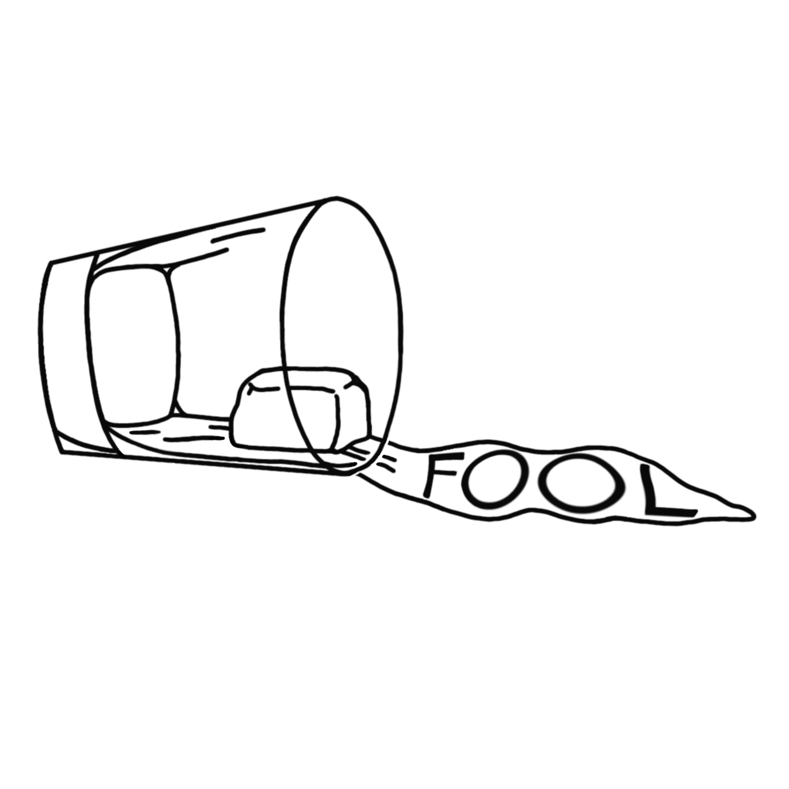 Spilled Glass Fool Logo Sticker ~ Barfool ~ Vinyl Phone Laptop Car ...