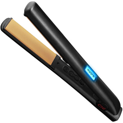 CHI Original Digital Ceramic Hairstyling Iron 1" Midnight Matte Dual ...