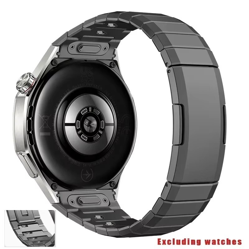 Original No Gaps Titanium Metal Quick Fit Strap For Huawei Watch GT5 ...