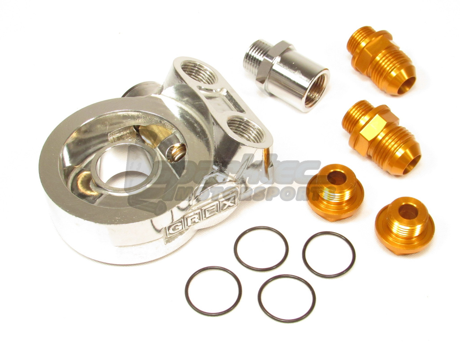 GReddy Universal Type E Oil Cooler Block Adapter w/ Thermostat 3/4 ...